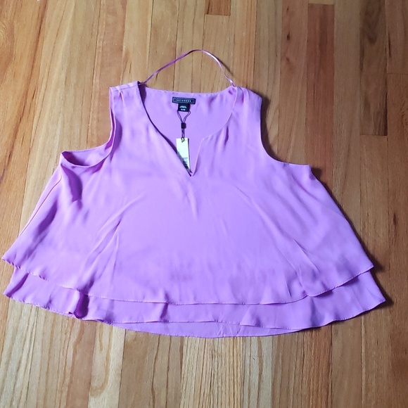Metaphor | Tops | Purple Gusty Grape Metaphor Flowing Top | Poshmark